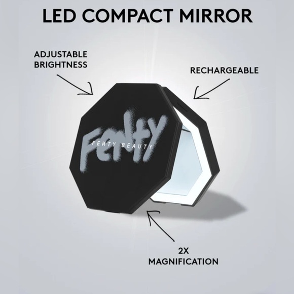 Fenty Beauty | Makeup | Limited Edition Led Compact Mirror Fenty Beauty ...